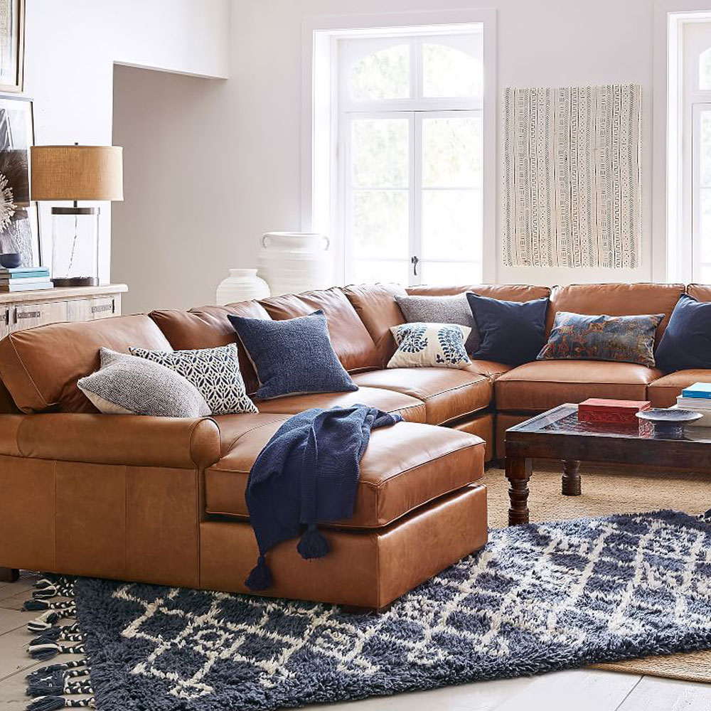 Bradford 81 Leather Sofa Made to order leathers Sofas and Sectionals