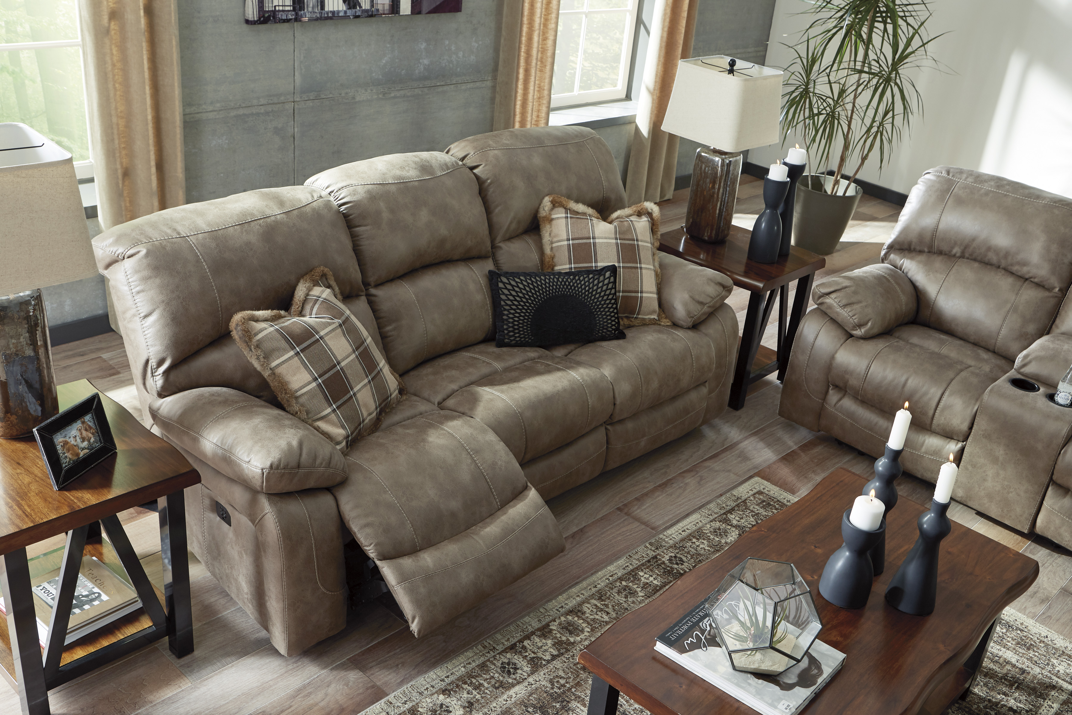 Dunwell 51602 Power Headrest Power Reclining | Sofas and Sectionals