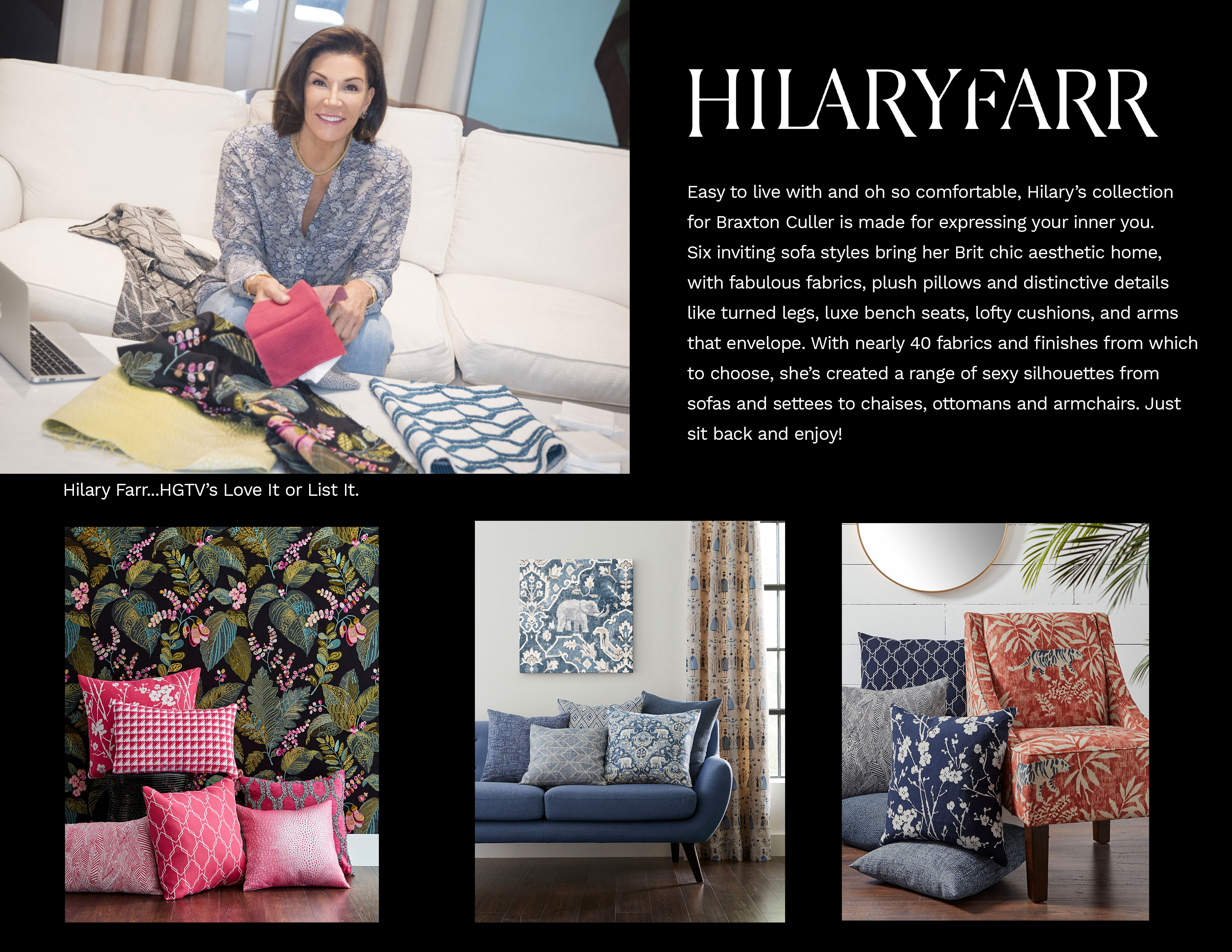 Hilary Farr Hackney Bedroom Bench (Made to | Sofas and Sectionals