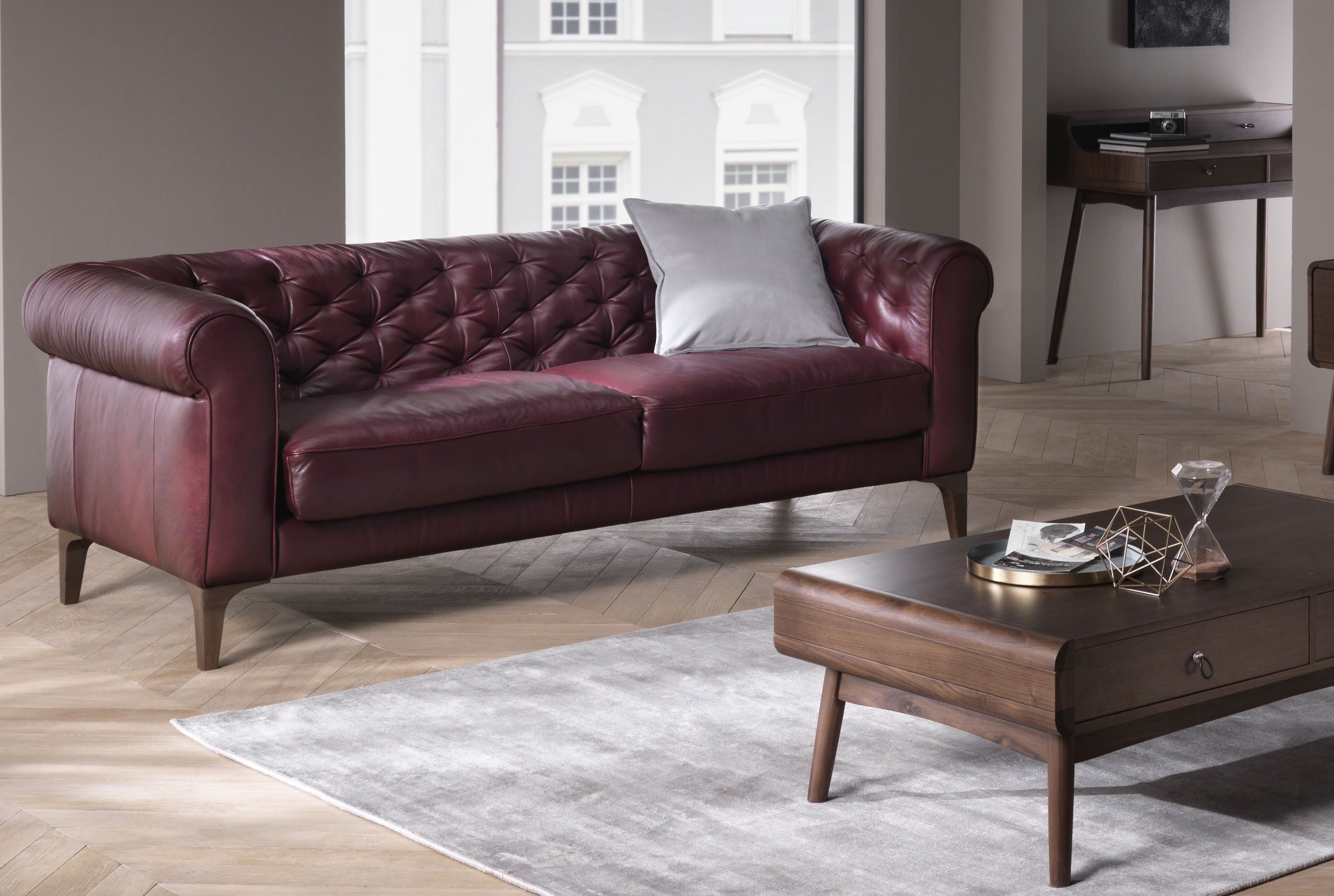 Romantico C005 **100% Top Grain Leather** Sofa | Sofas and Sectionals