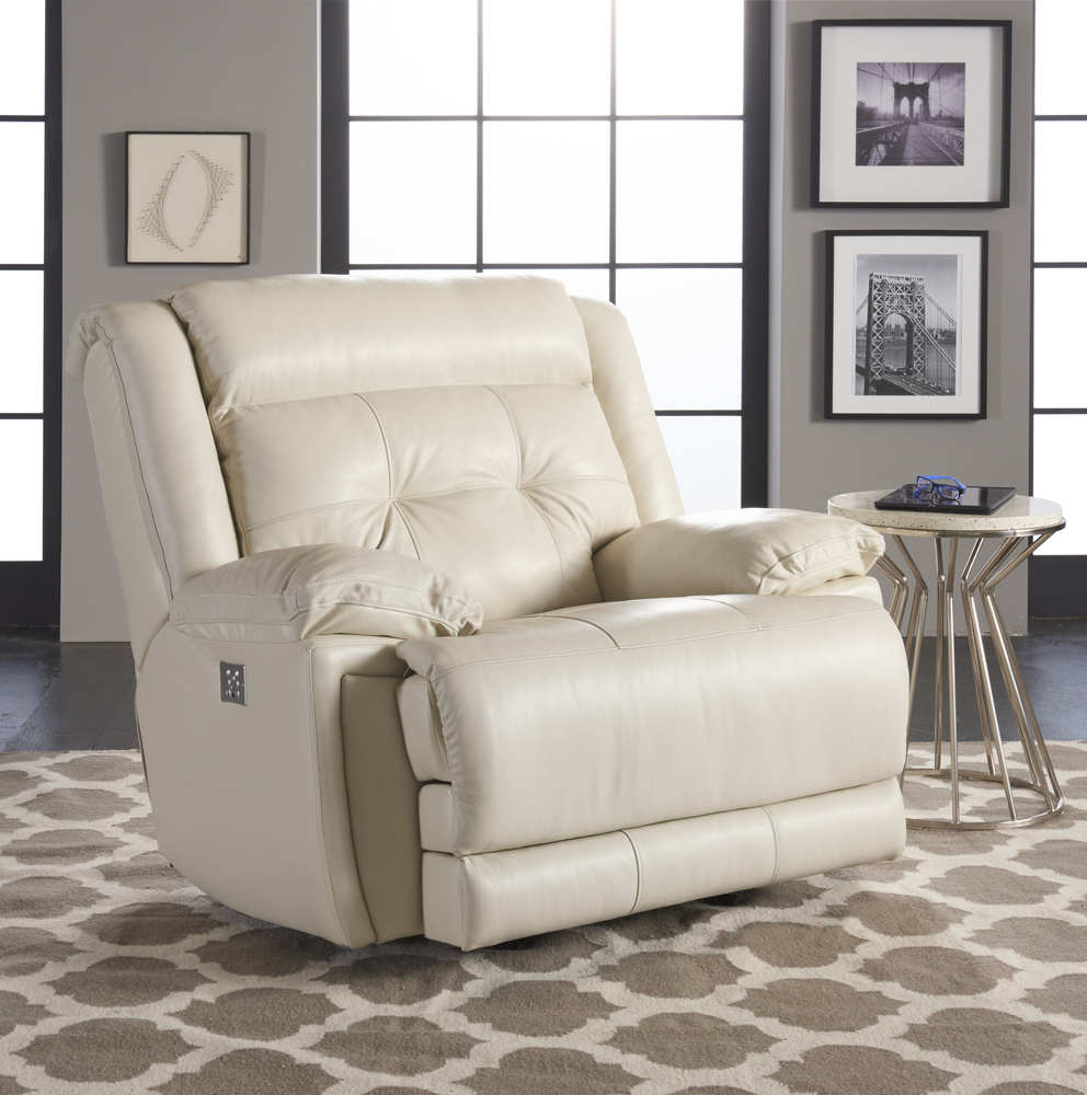 McCall Leather Power Recliner with Power | Sofas and Sectionals