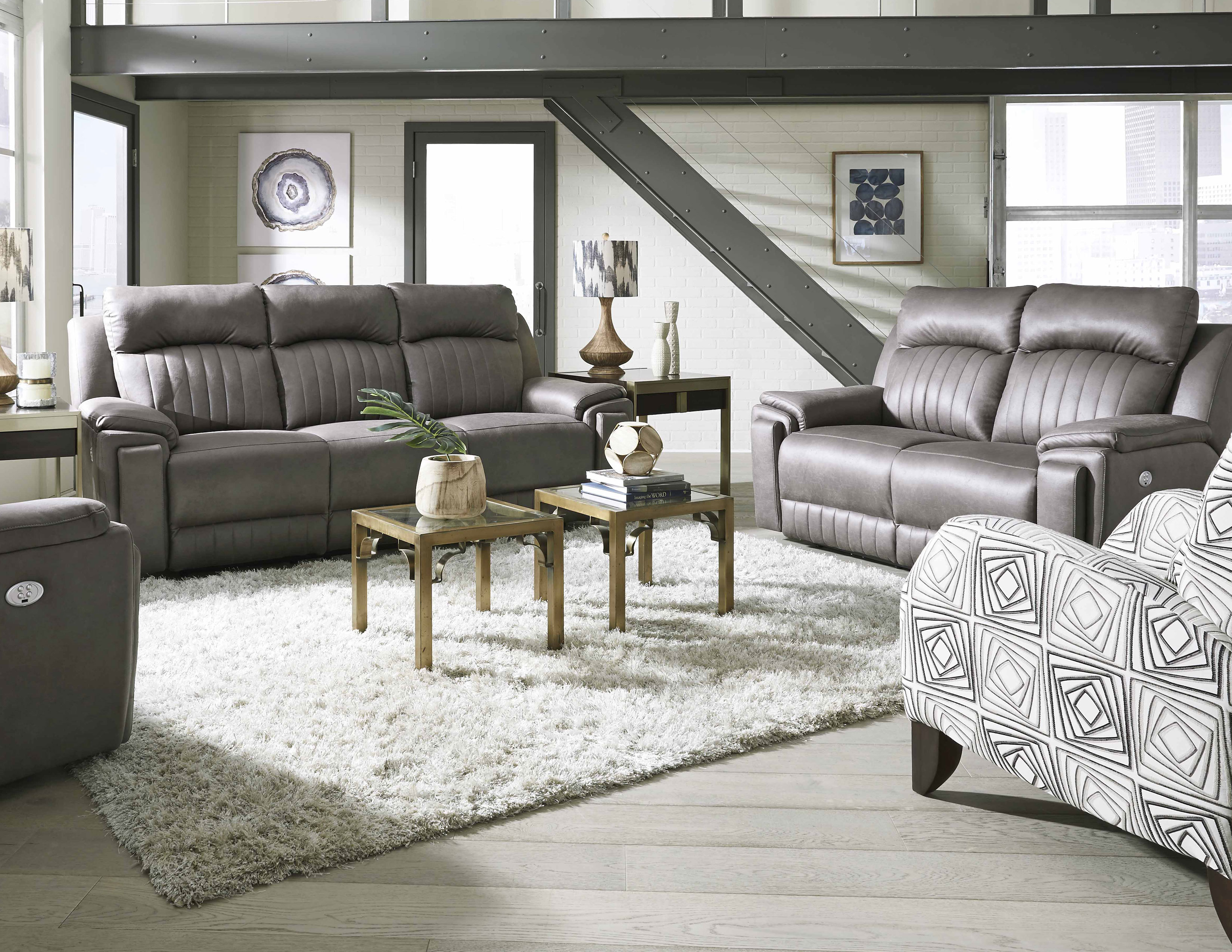 Silver Screen Reclining Sofa w/ Massage + Heat | Sofas and Sectionals