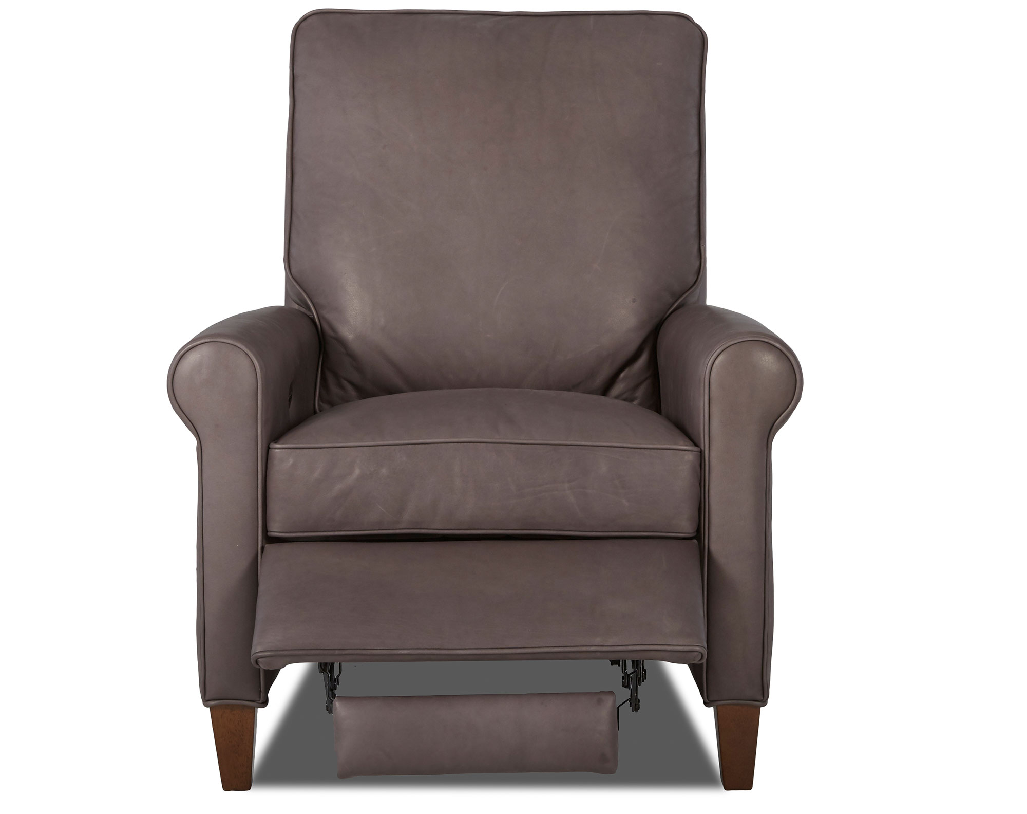 Finley Leather High Leg Recliner (Made to order | Sofas and Sectionals