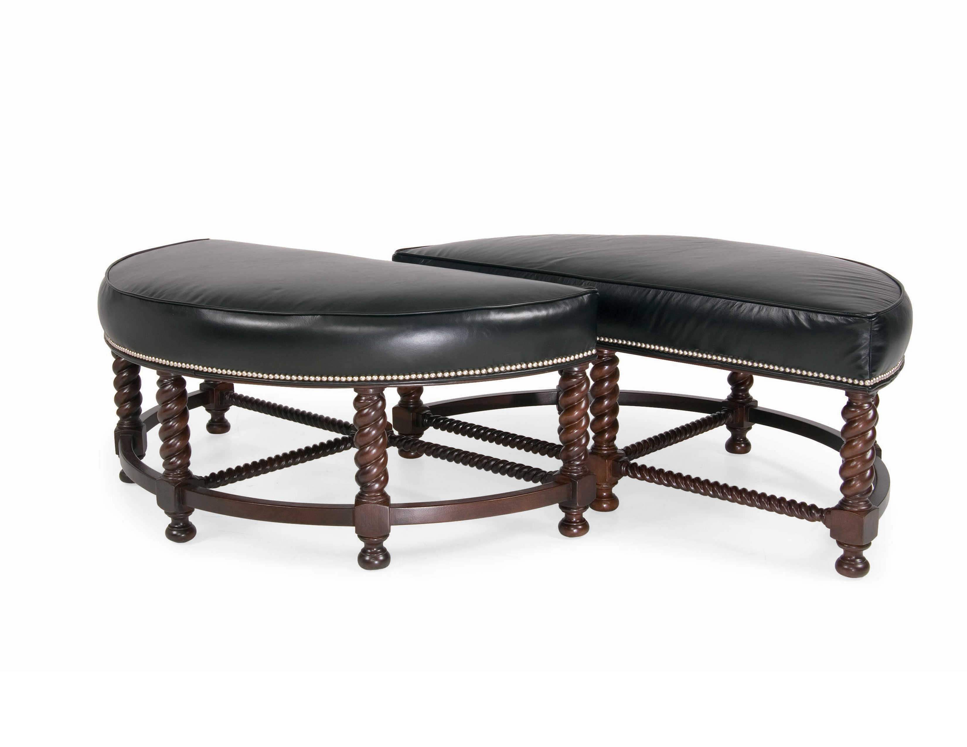 Westchester Half Round Ottoman (Made to Order | Sofas and Sectionals